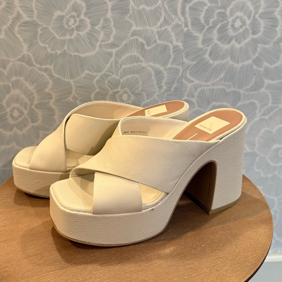Dolce Vita | Shoes | Dolce Vita Cream Platform Heels | Poshmark